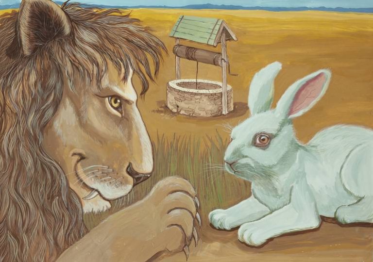 The lion and the hare