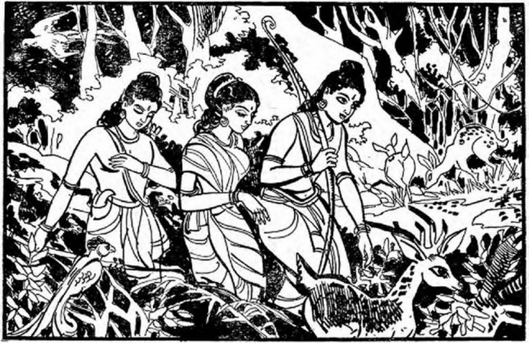 Illustrated Ramayana for kids
