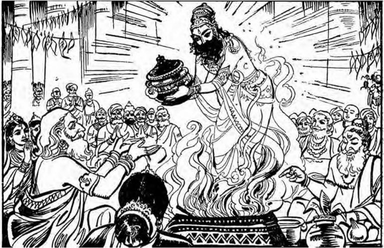 Illustrated Ramayana for kids