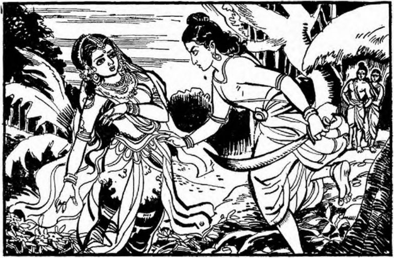 Illustrated Ramayana for kids