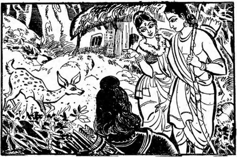 Illustrated Ramayana for kids