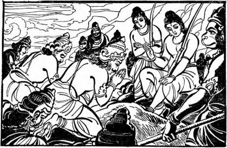 Illustrated Ramayana for kids